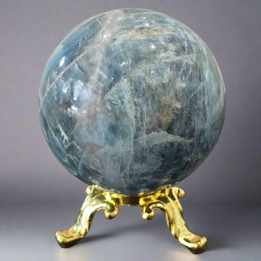 Aquamarine Sphere 75mm – Starlight⭐Tarot